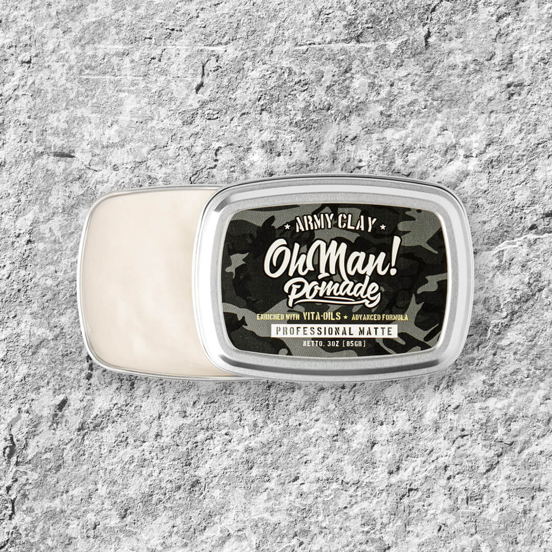 Army Clay 85gr – Oh Man! – Pomades and Hair Care Products